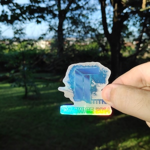 Transparent Titan Holo Katowice 2014 CSGO CS Counter Strike CS2 Sticker ...