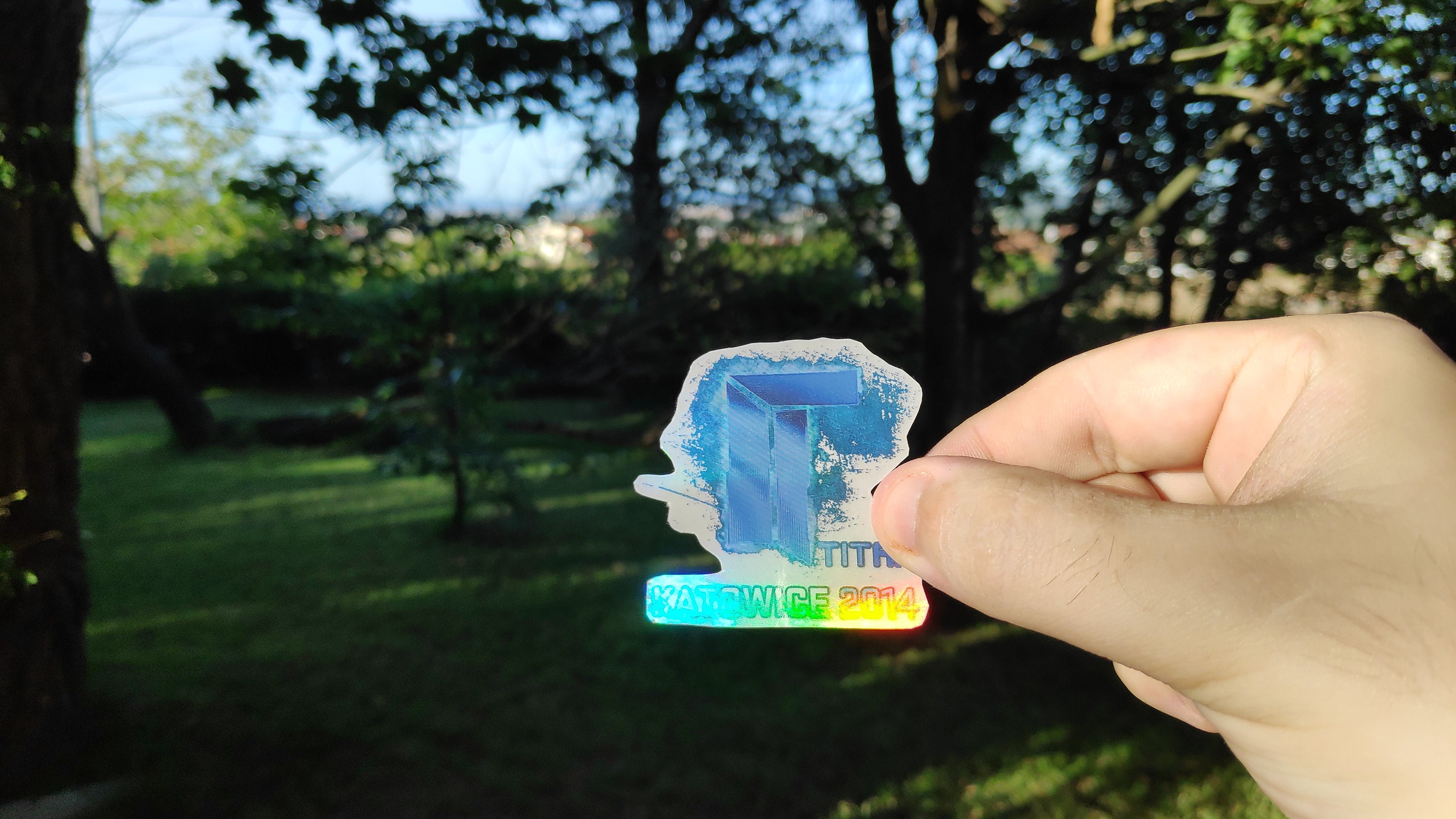 Transparent Titan Holo Katowice 2014 CSGO CS Counter Strike CS2 Sticker ...