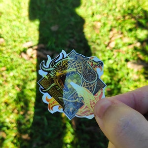 Dragon Lore Foil CSGO CS Counter Strike CS2 Sticker (foil Effect) - Etsy