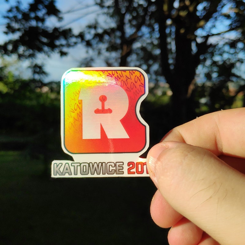 Titan Holo Stickers - Etsy