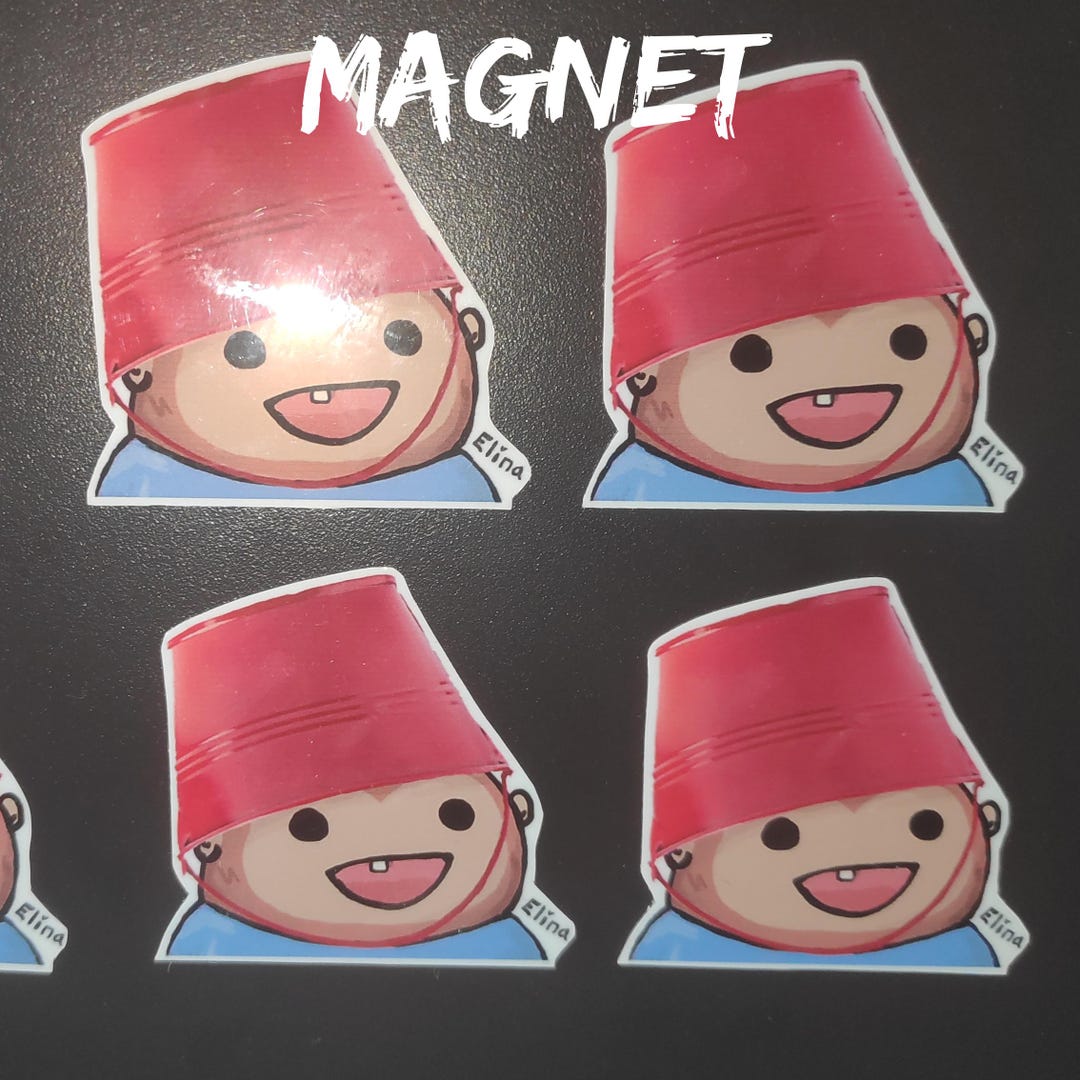 Magnet Bucket Monkey Cute Animal Magnet | Fridge Magnet | Gift Ideas ...