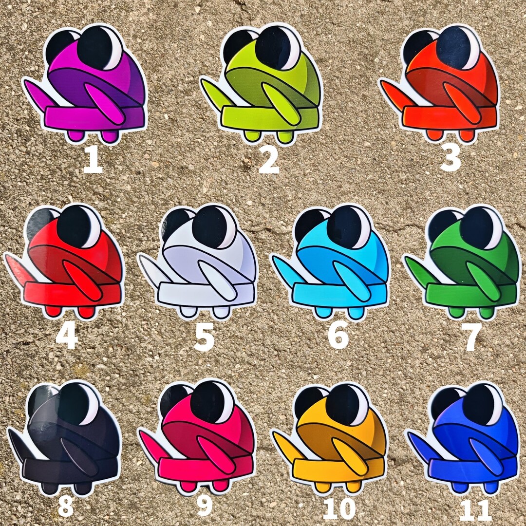 Grabbing REPO Stickers | Multiple Colors | REPO Horror Game | Funny ...