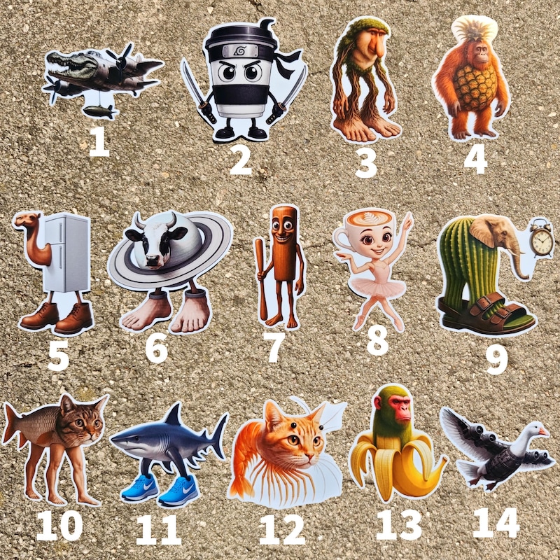 Brainrot Stickers - Etsy