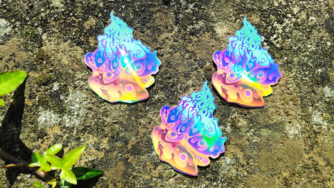 Liquid Fire Holo CSGO CS Counter Strike CS2 Sticker - Etsy