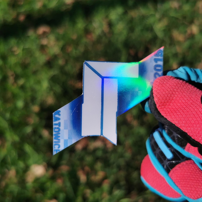 Titan Holo Stickers - Etsy
