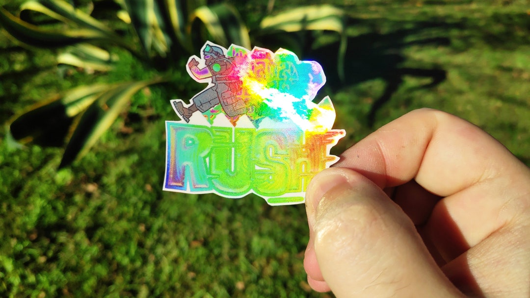Rush 4x20 Holo CSGO CS Counter Strike CS2 Sticker - Etsy