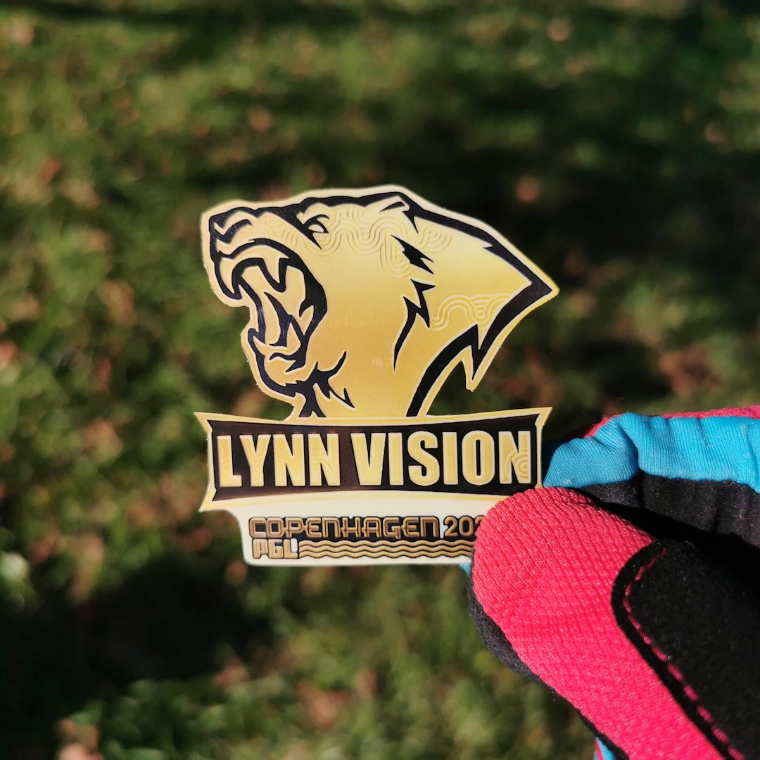 Lynn Vision Gold Copenhagen 2024 CSGO CS Counter Strike CS2 Sticker - Etsy