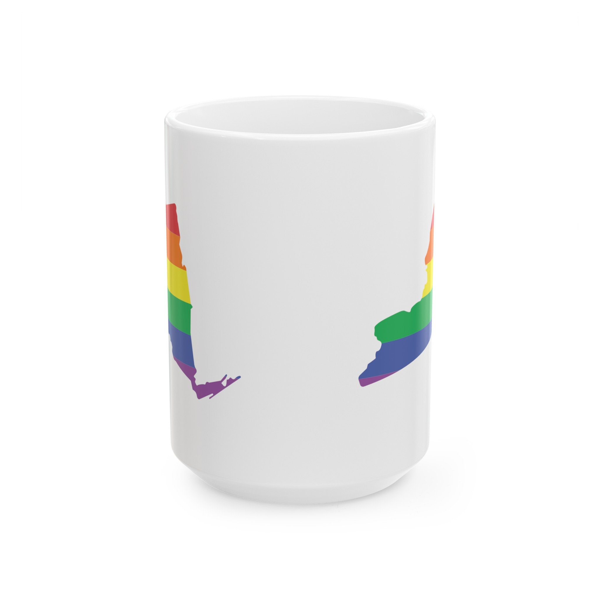 New York Pride Flag Mug, FREE SHIPPING, State Pride, Pride Month Mug ...
