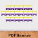 Non-binary Pride Flags Printable PDF Pride Month Banner, Printable ...