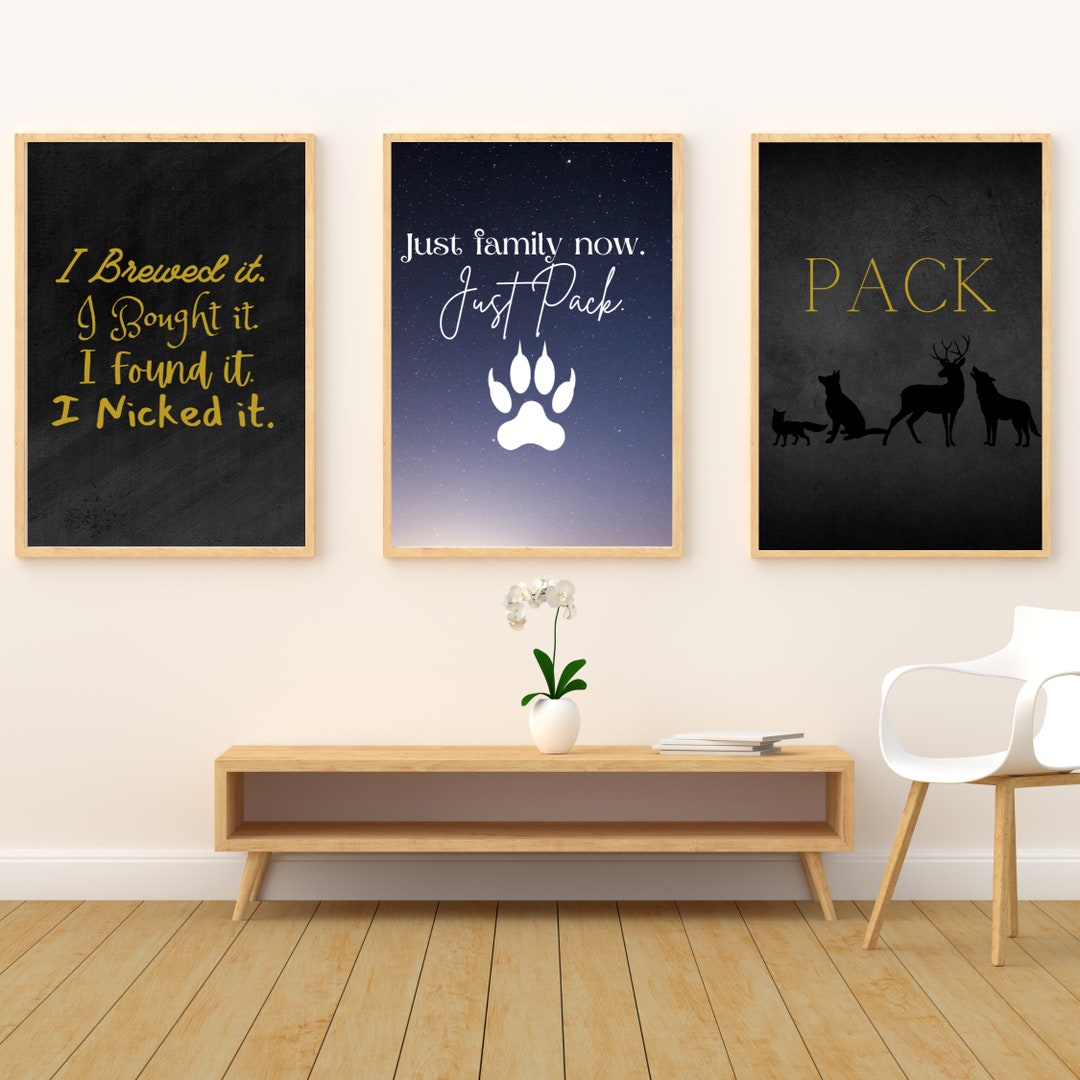 Set of 9 DIGITAL PRINTS, Inspired by the Debt of Time, Fanfiction Print ...