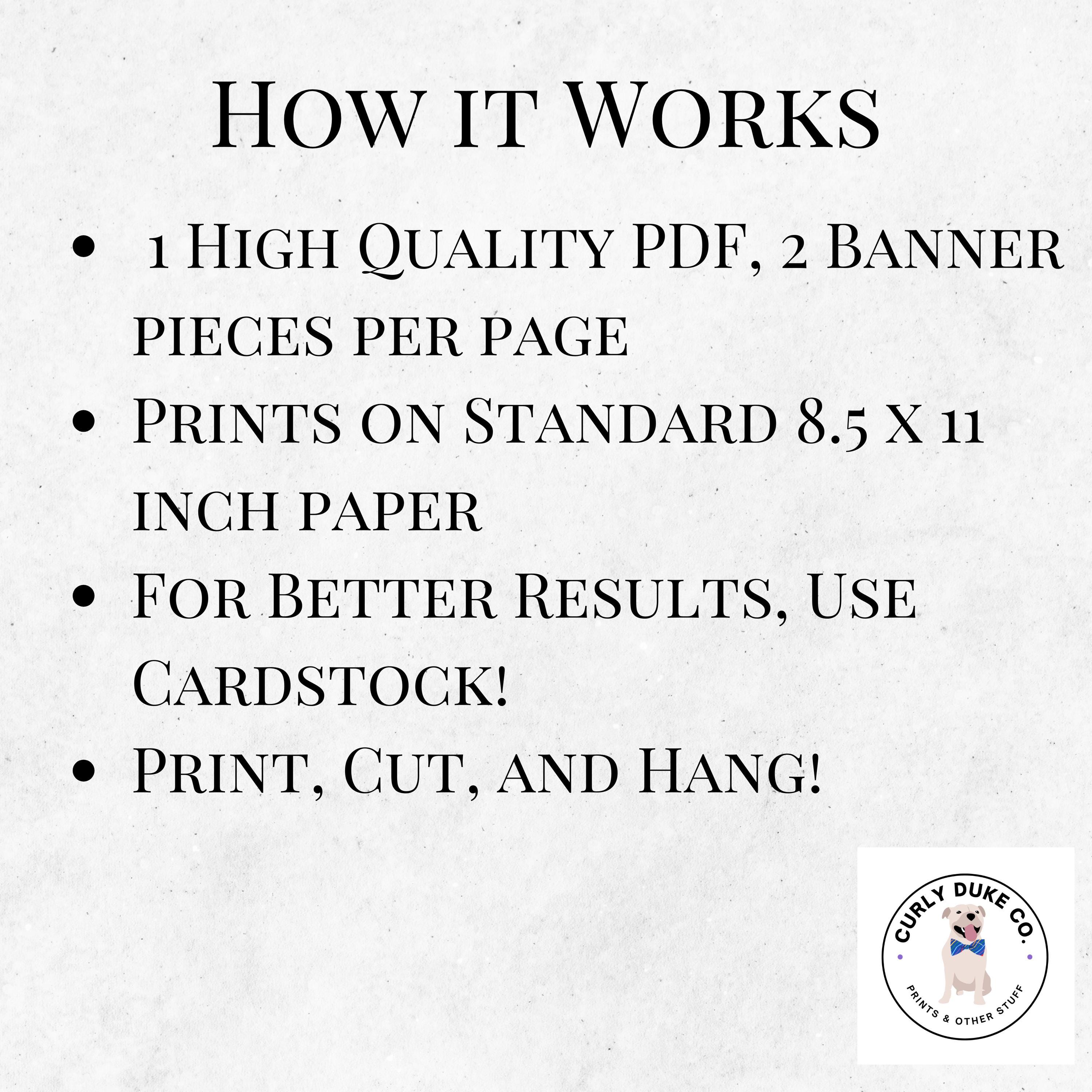 First Day of School Printable Banner Set, Elementary Grade Classroom ...