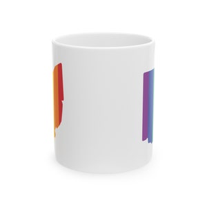 Ohio Pride Flag Mug, FREE SHIPPING, State Pride, Pride Month Mug, 50 ...