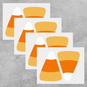 Candy Corn Printable Banner, PDF Download, Retro Halloween Party Decor ...