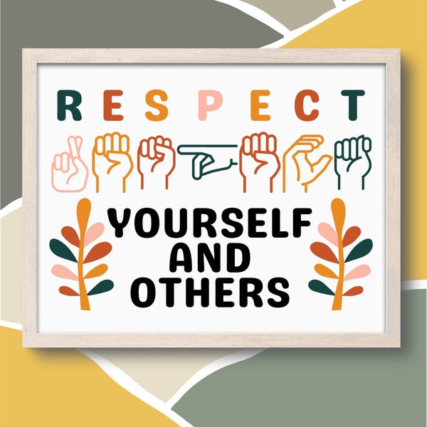 Respect Poster - Etsy