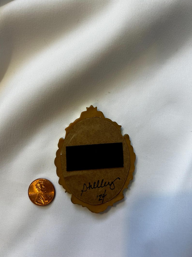 Original Oil Painting Miniature Still Life Fine Art Bowl Lemon Citrus ...