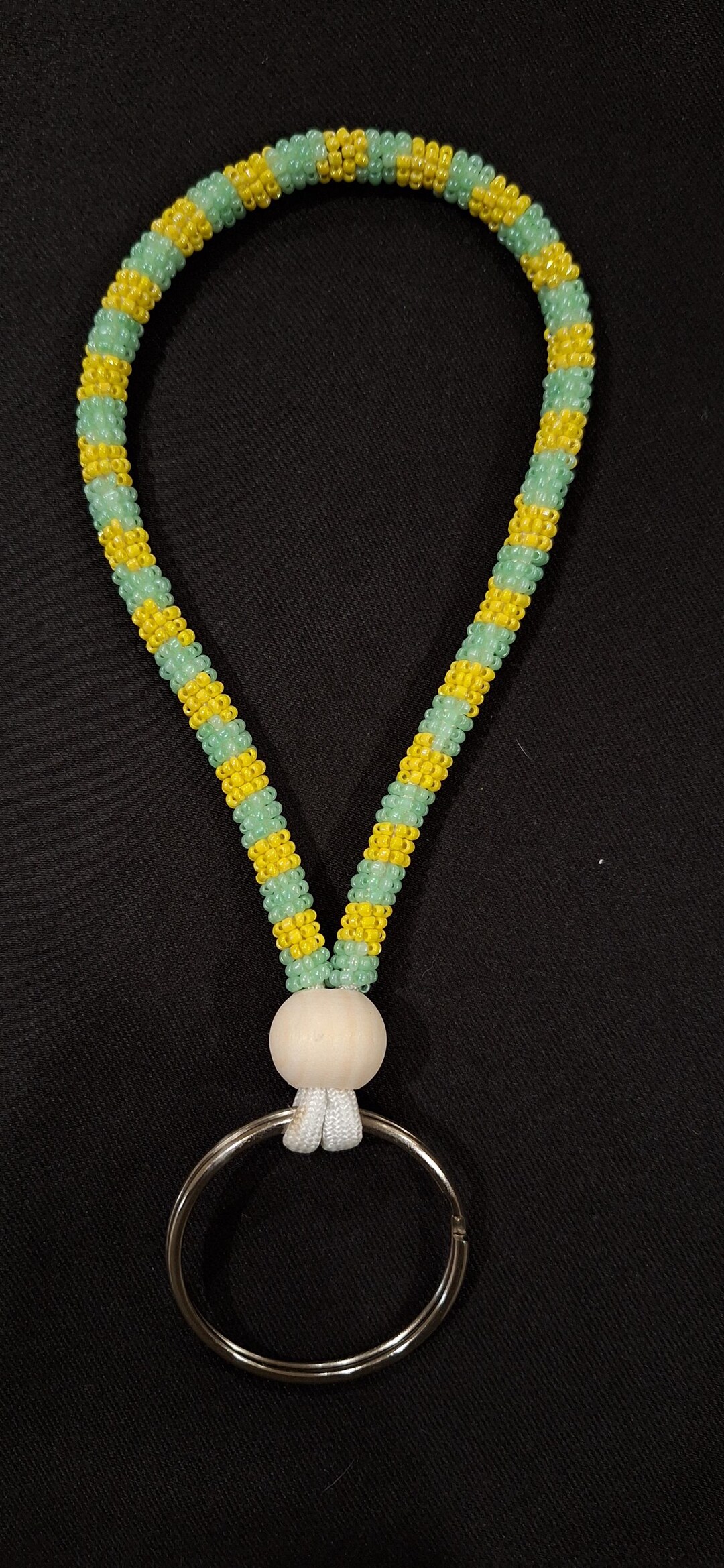 Beaded Key Chain - Etsy