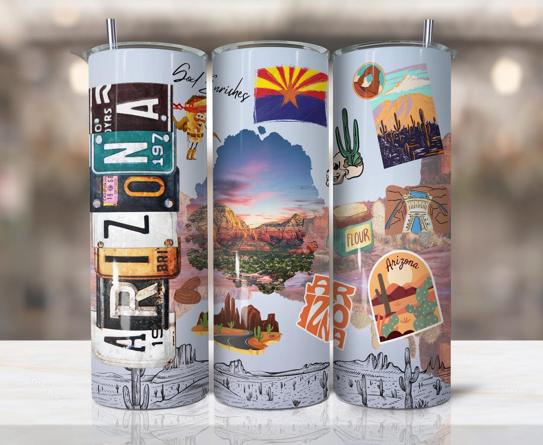 Arizona Scenic 20oz Tumbler, Hot and Cold Travel Mug - Etsy