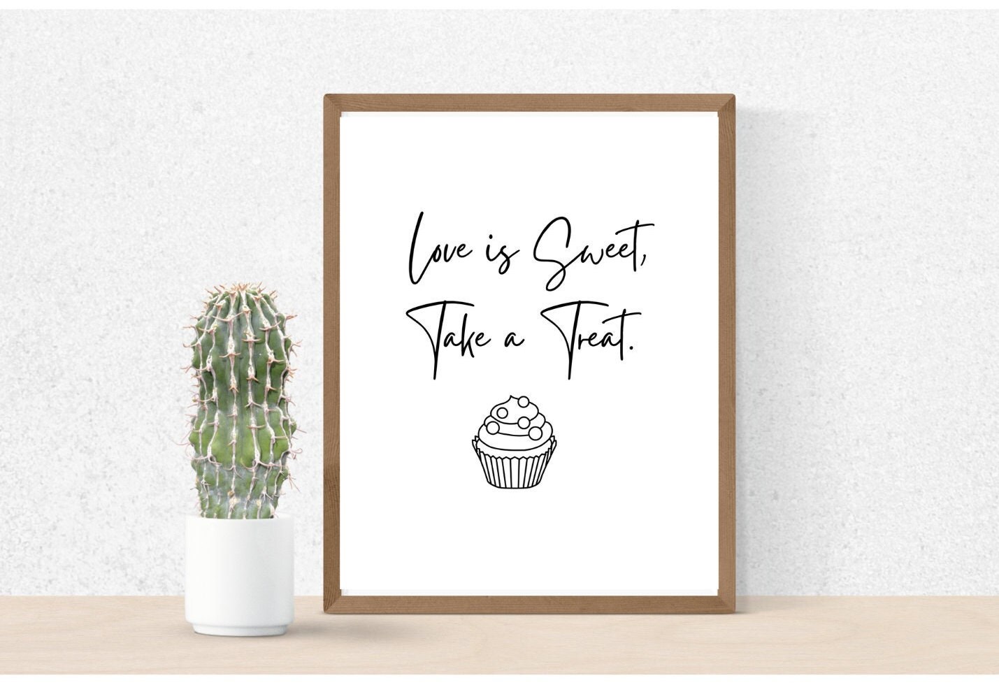 Minimal Editable Dessert Table Sign - Etsy