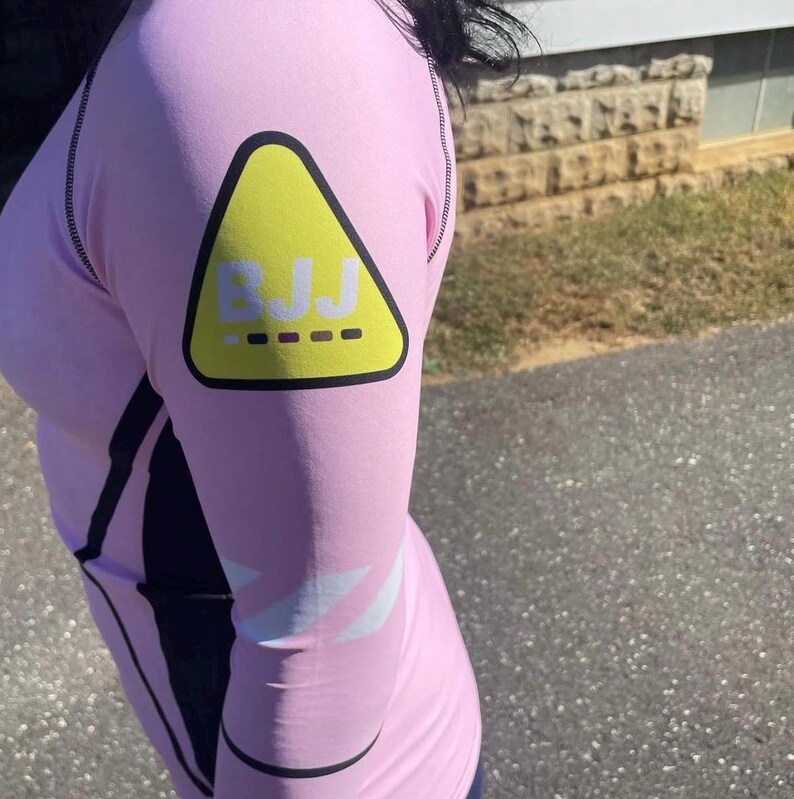 Kids Rash Guard : Jiu Jitsu Turbo Pink - Etsy