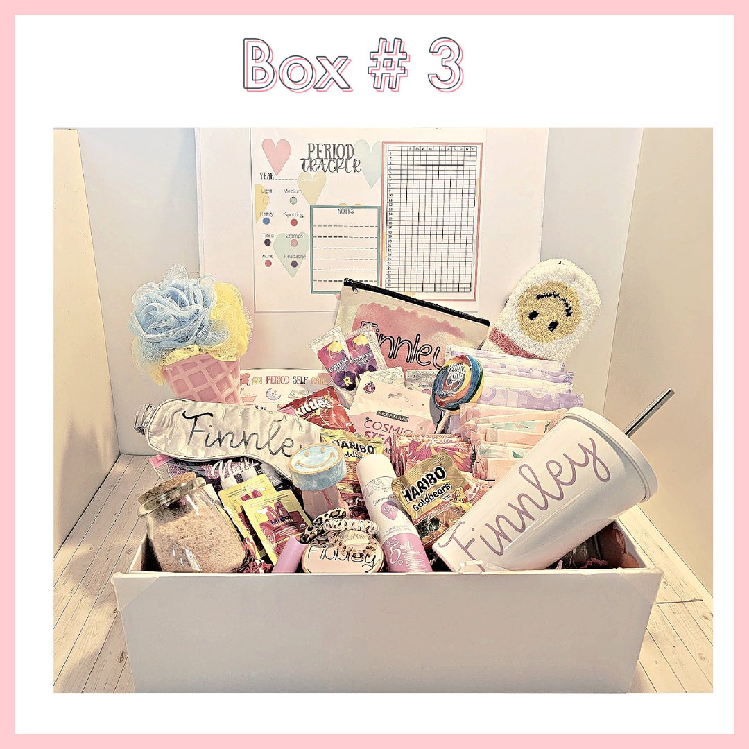 First Period Box,first Period for Teen Girl,first Period Kit ...