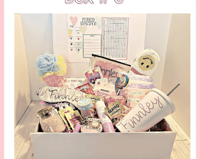 First Period Box,first Period for Teen Girl,first Period Kit ...