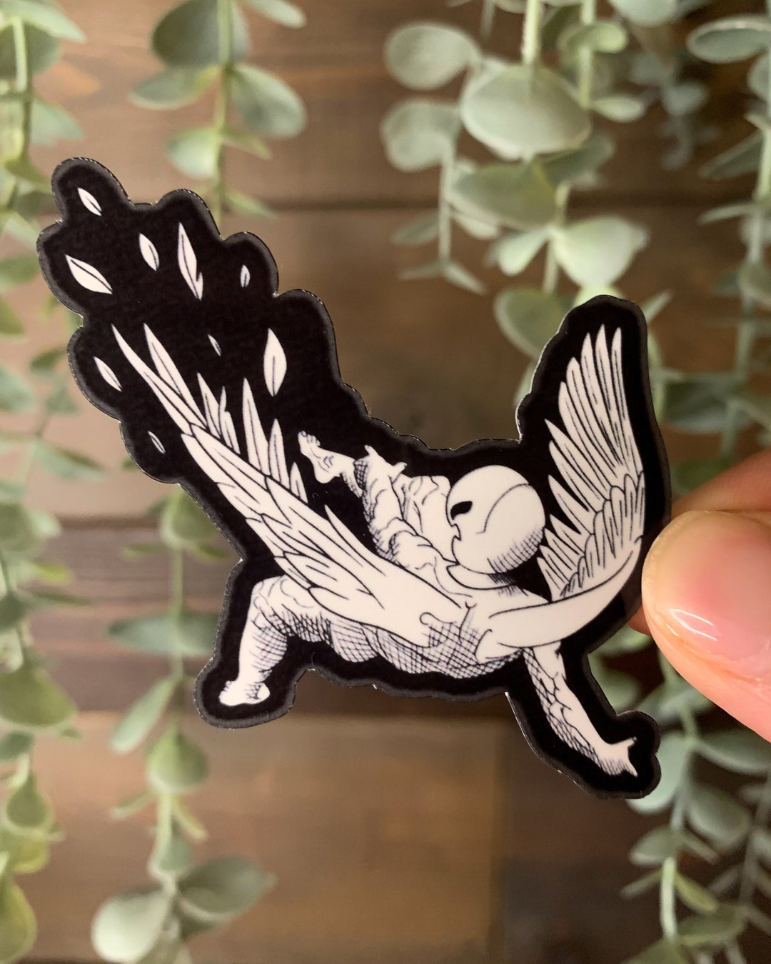 Icarus Fallen Angel Griffith Vinyl Laminated Sticker Berserk - Etsy