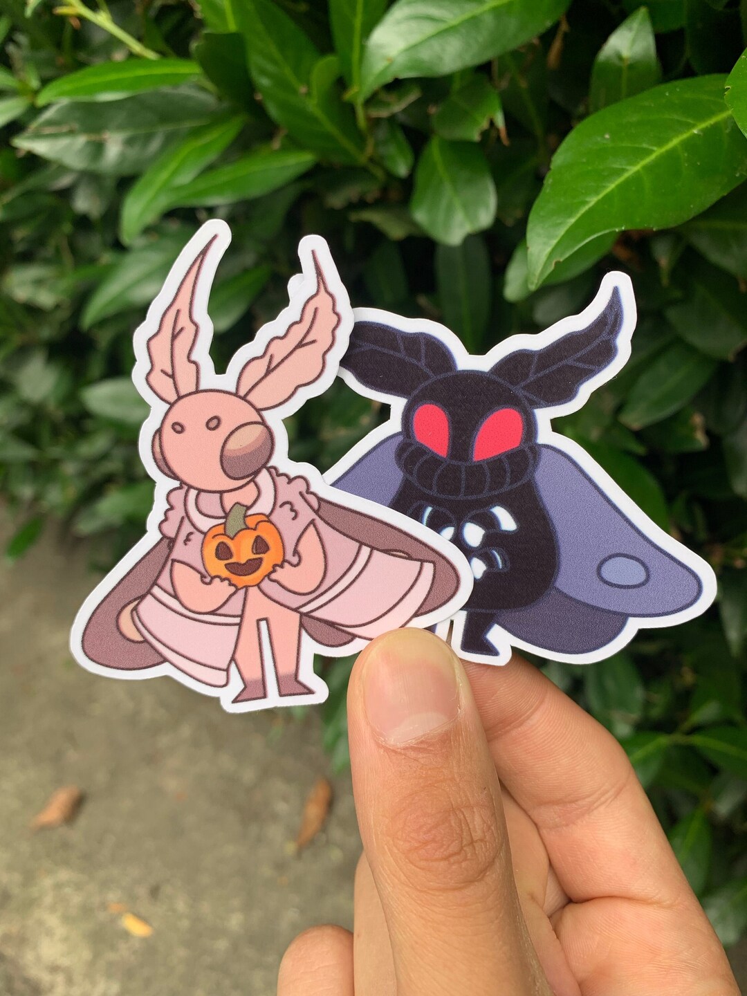 Mothman Chibi Cryptid Stickers Weatherproof Stickers - Etsy