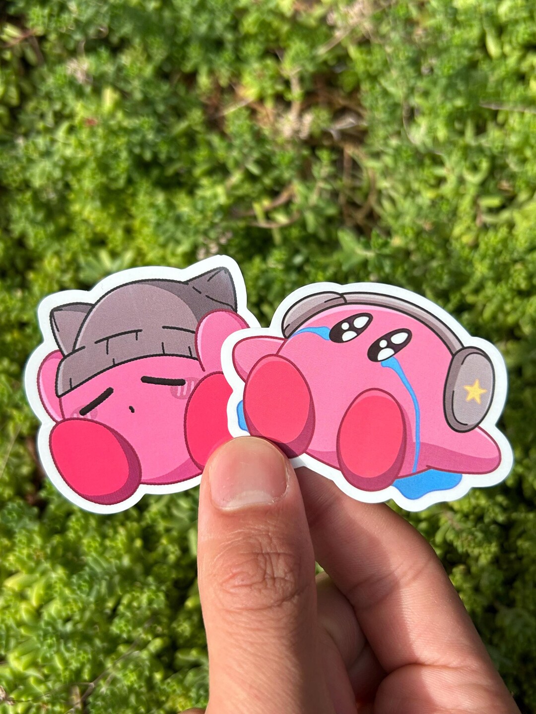 Pink Blob Laminated Vinyl Sticker Glossy Stickers Laptop Decal - Etsy