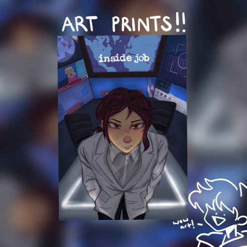 Art Prints: Inside Job Reagan Ridley - Etsy