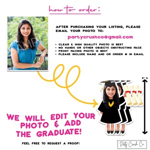 Custom Face Photo Graduation Drink Stirrer Party Decoration Favor Class ...