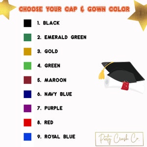 2026 Graduation Photo Cupcake Topper Graduate Party Favor Decoration ...