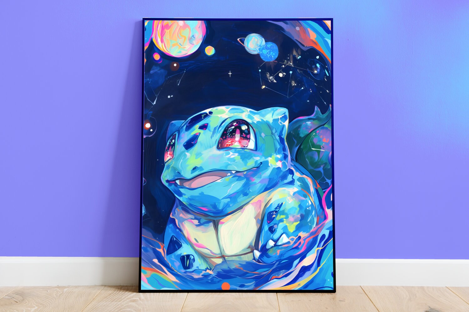 Printable Balbasaur Png, Balbasaur Digital Print, Anime Wallart ...