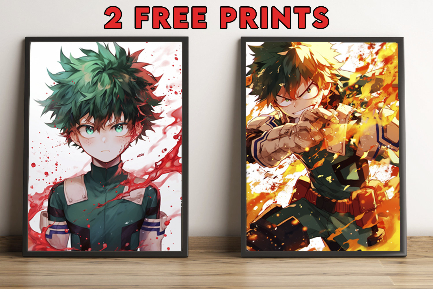 Deku My Hero Academia Anime Poster, Posters 8 Pack, MHA Poster Bundle ...