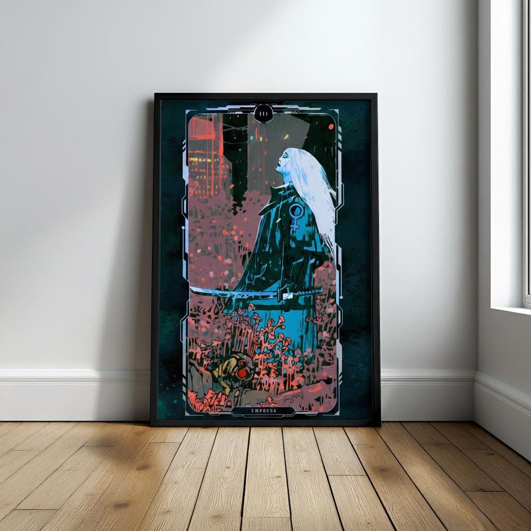 Empress Poster – Regal Dark Throne Artwork, Galactic Imperial Majesty ...