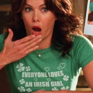 Everyone Loves an Irish Girl Iconic Baby Tee - Etsy