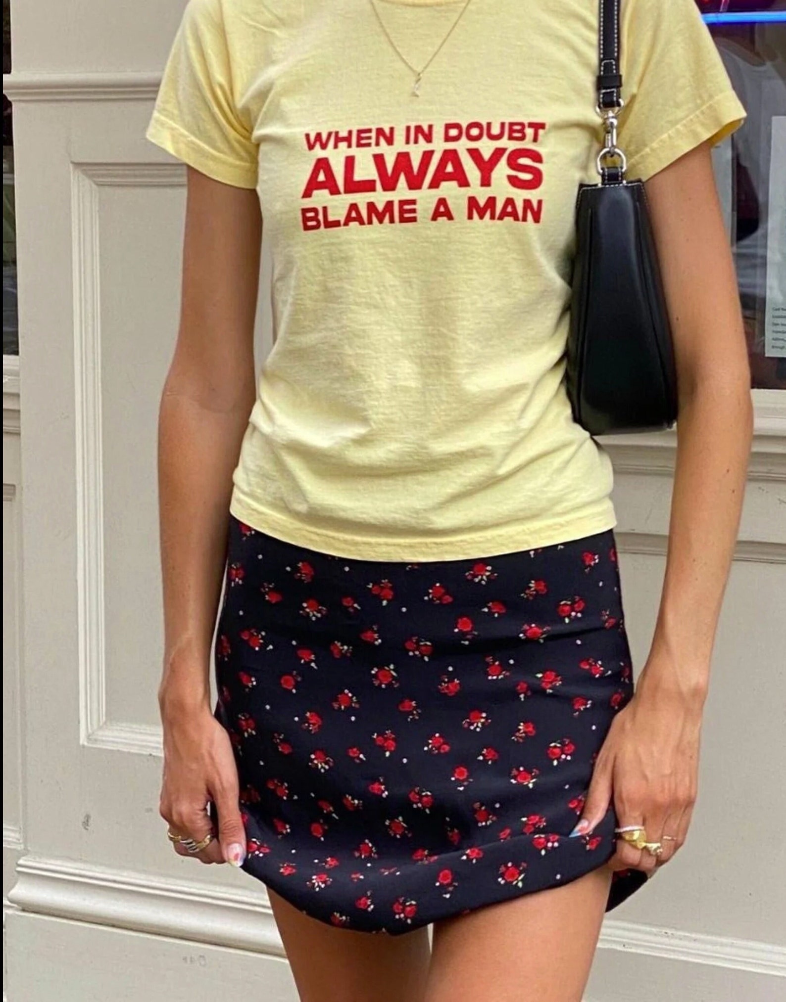 When in Doubt Always Blame a Man Tee - Etsy Canada