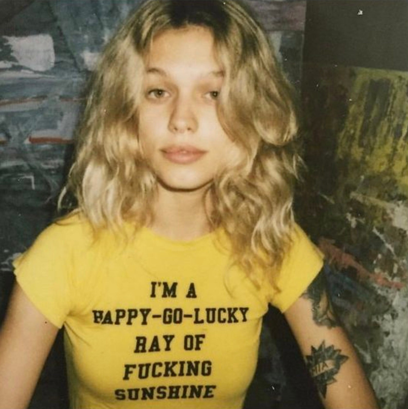 I'm a Happy-go-lucky Ray of Fucking Sunshine Iconic Funny Tee-shirt, Slim Fit - Etsy