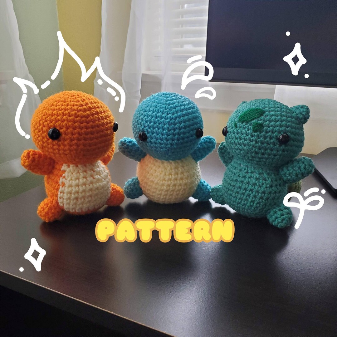 Crochet Starter Pokemon Inspired PATTERN - Etsy
