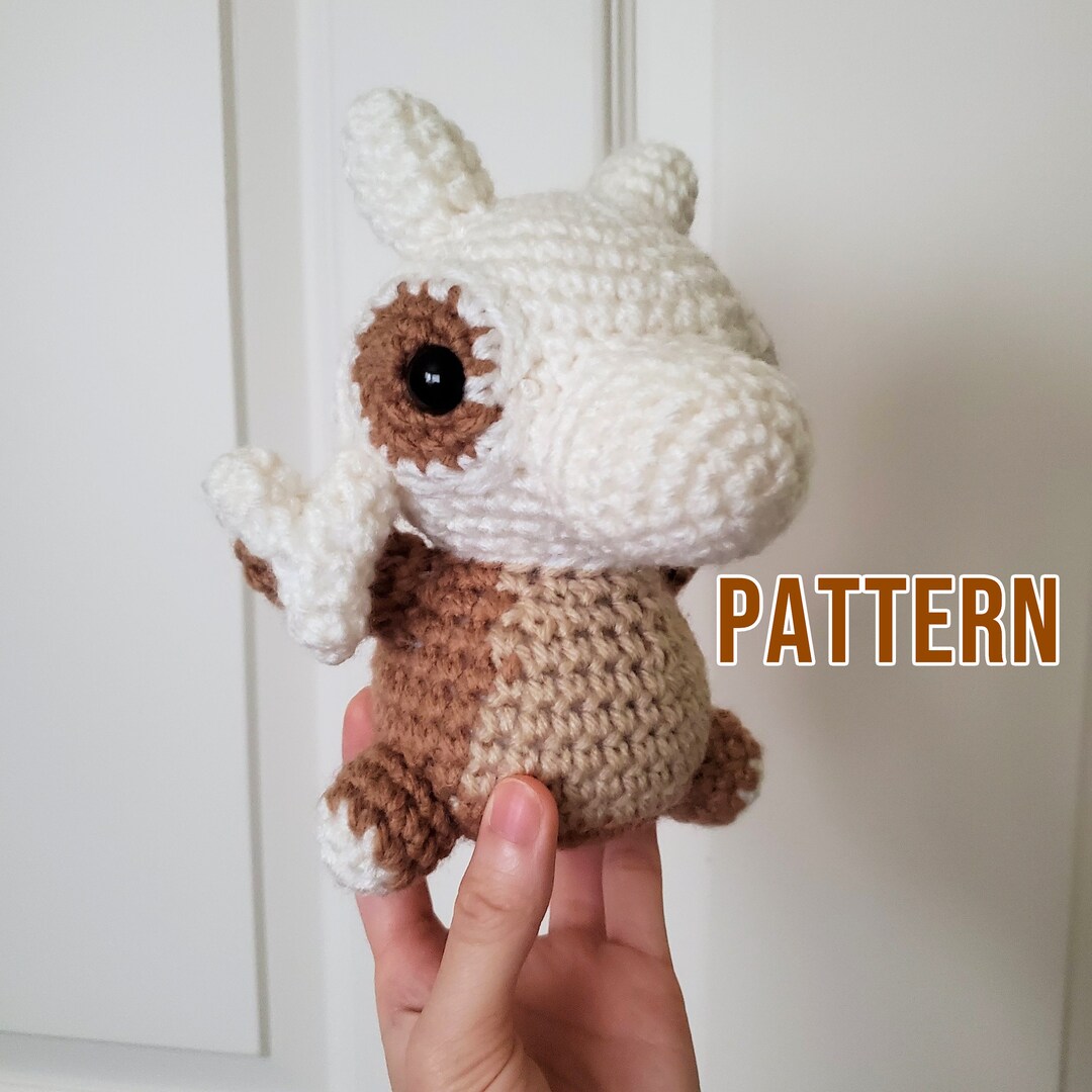 Crochet Cubone Pokemon Inspired PATTERN - Etsy