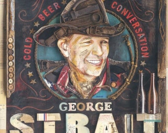 George Strait Icon Vinyl - Etsy