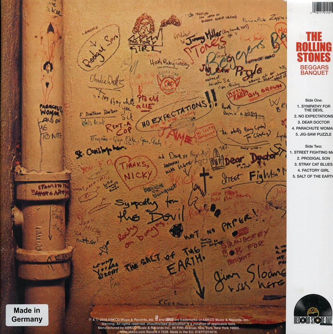 The Rolling Stones - Beggars Banquet Vinyl - Etsy