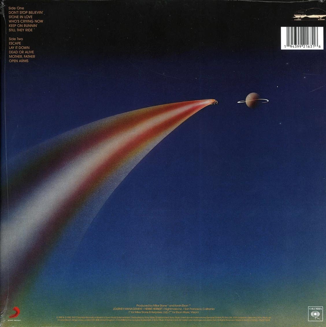 Journey - Escape Vinyl - Etsy