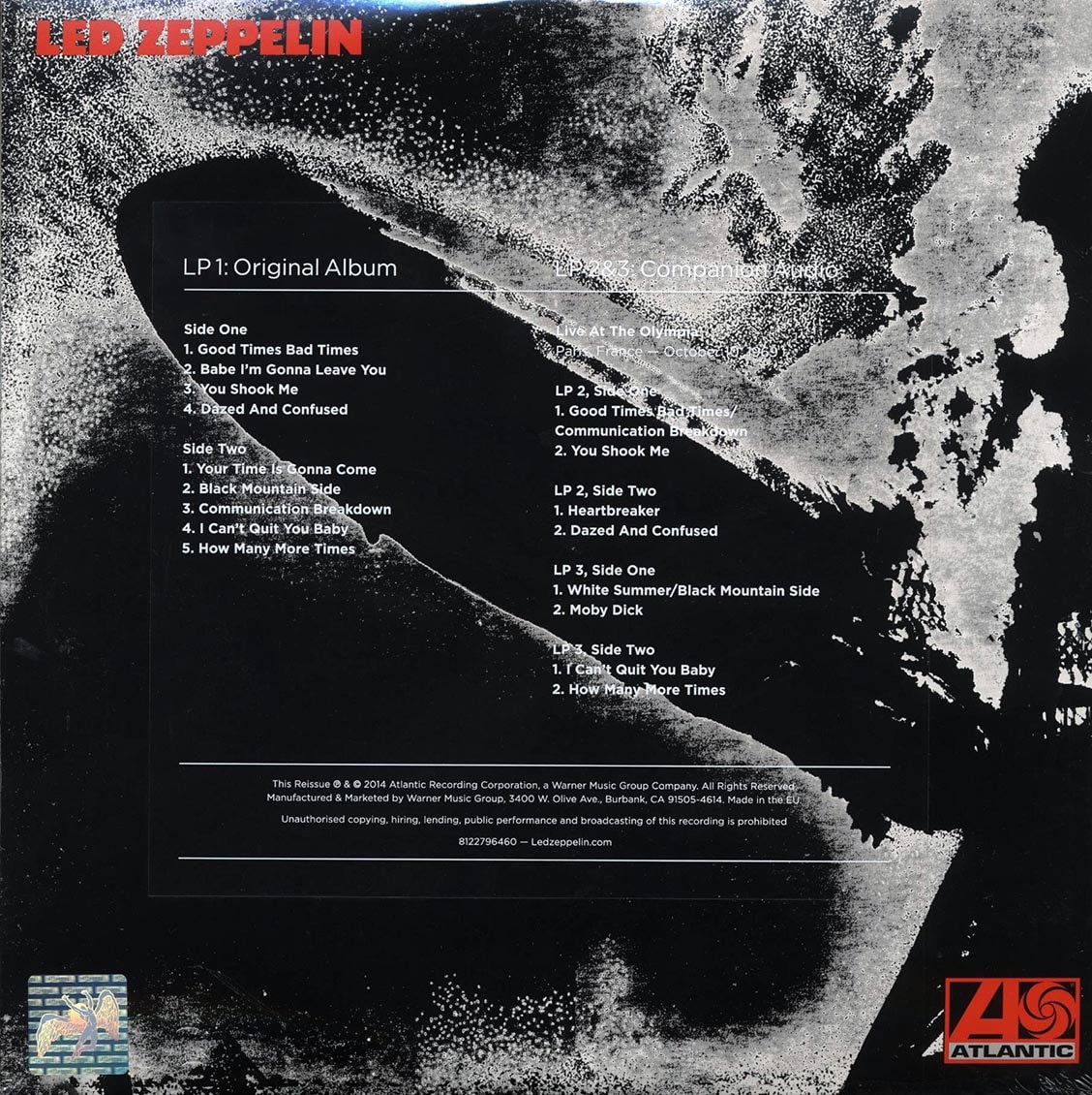 Led Zeppelin Led Zeppelin I deluxe Edition Vinyl - Etsy