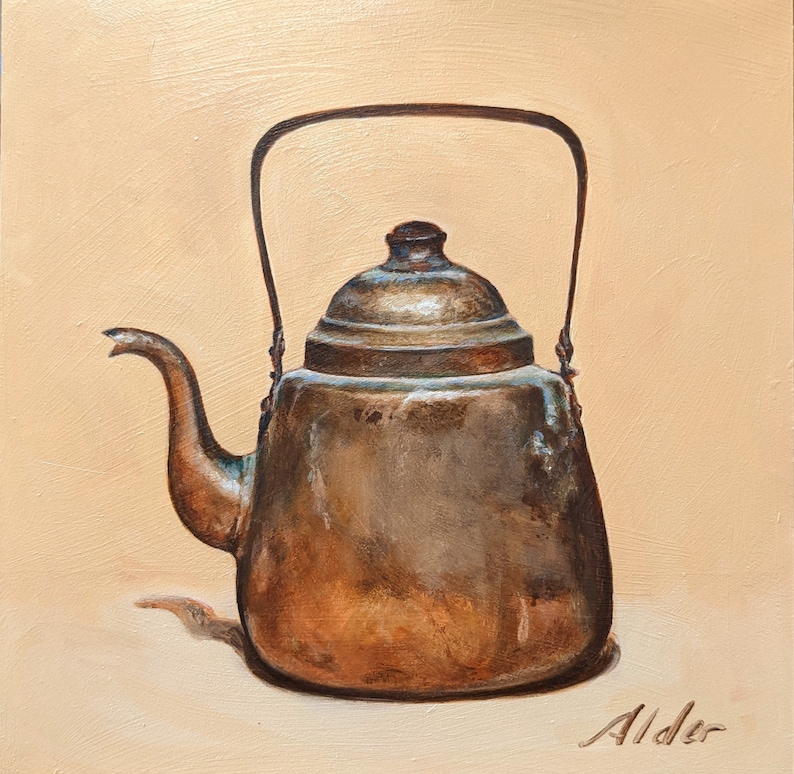 Copper Tea Pot - Etsy