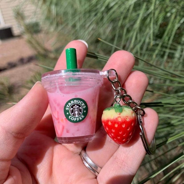 Starbucks Keychain - Etsy