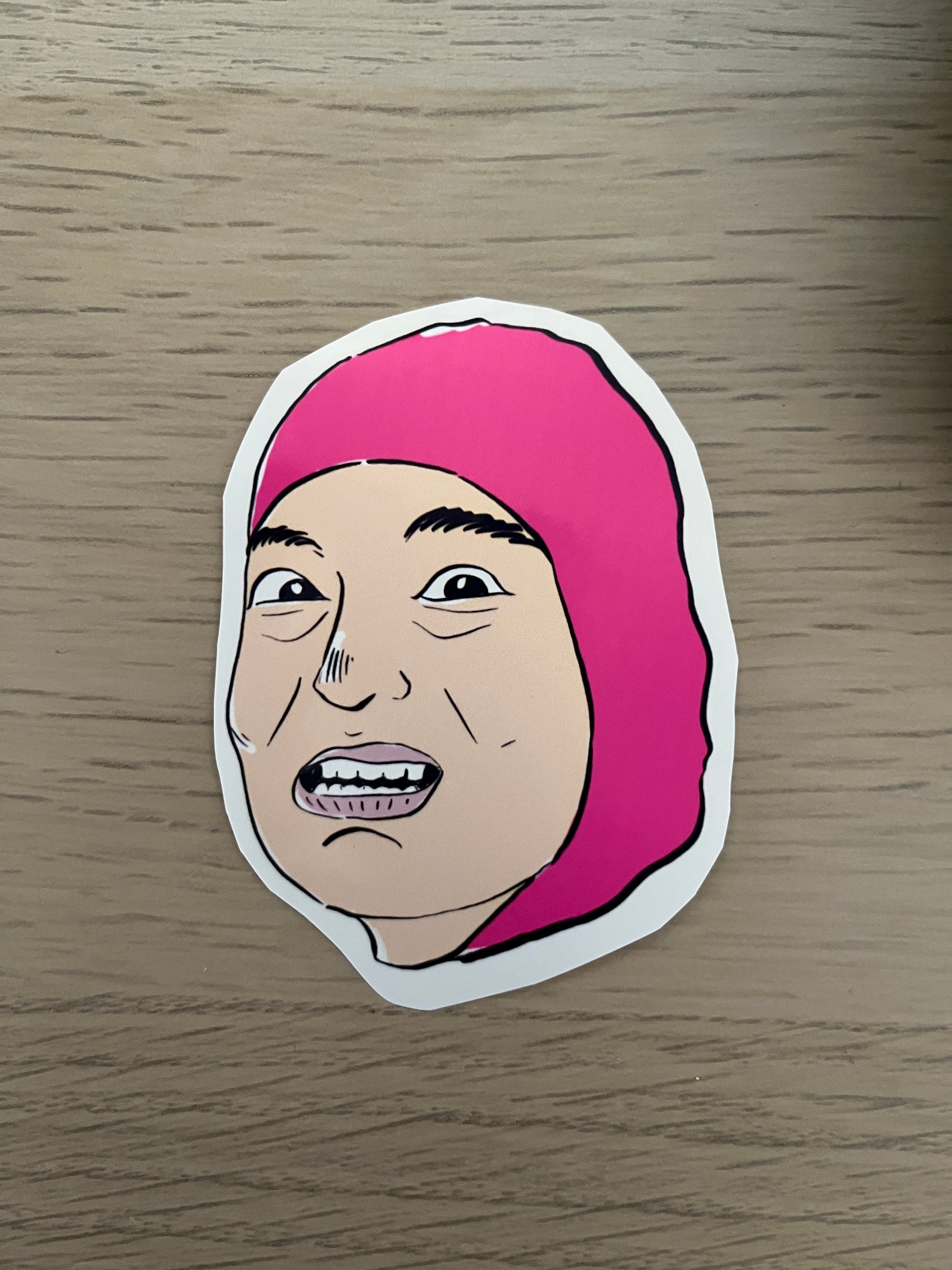 Pink Guy Sticker Anime Decal Meme Joji Music - Etsy