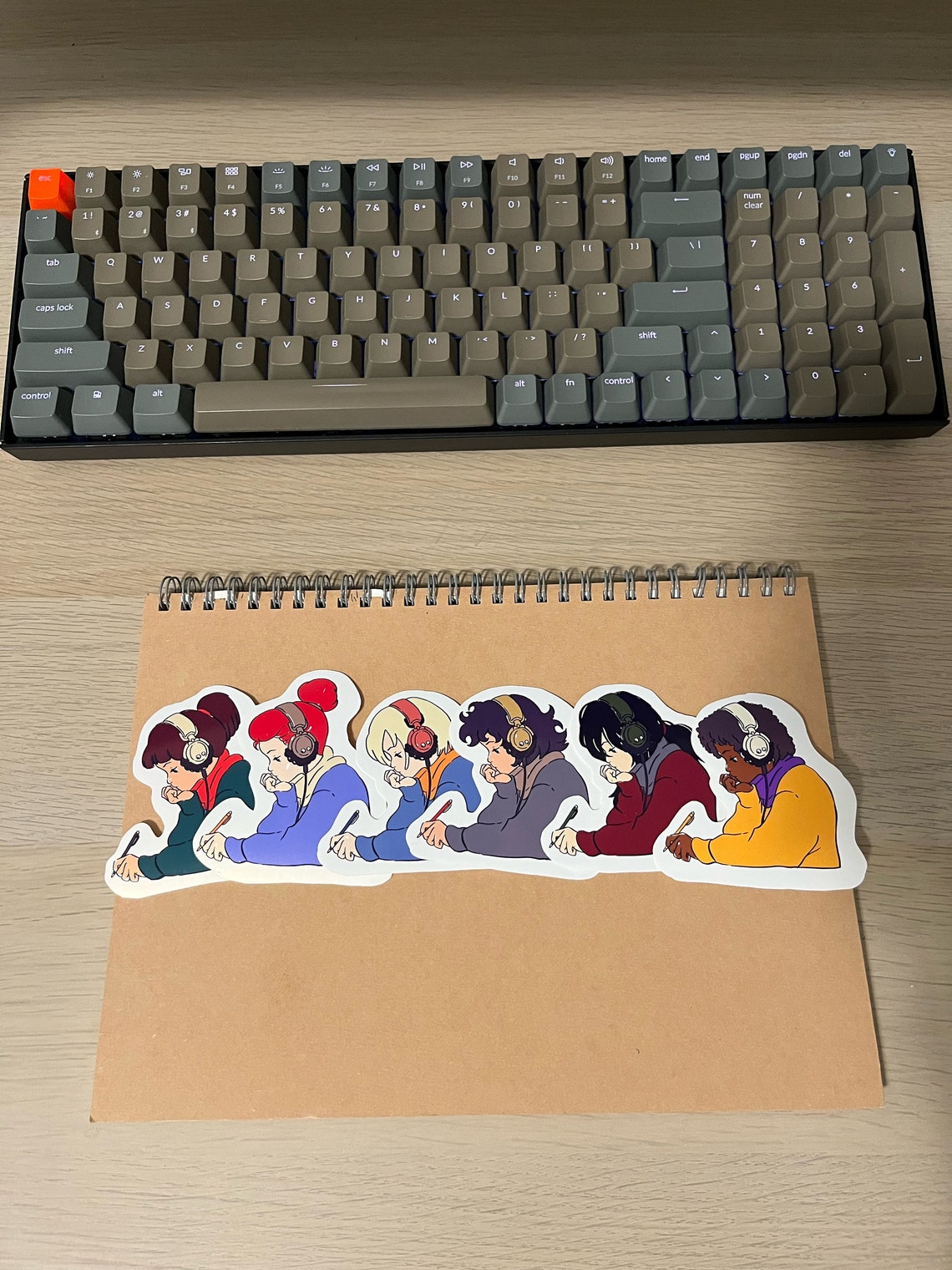 Lofi Girls Sticker Pack Anime Decal Music Lofi Hiphop Art Vaporwave ...