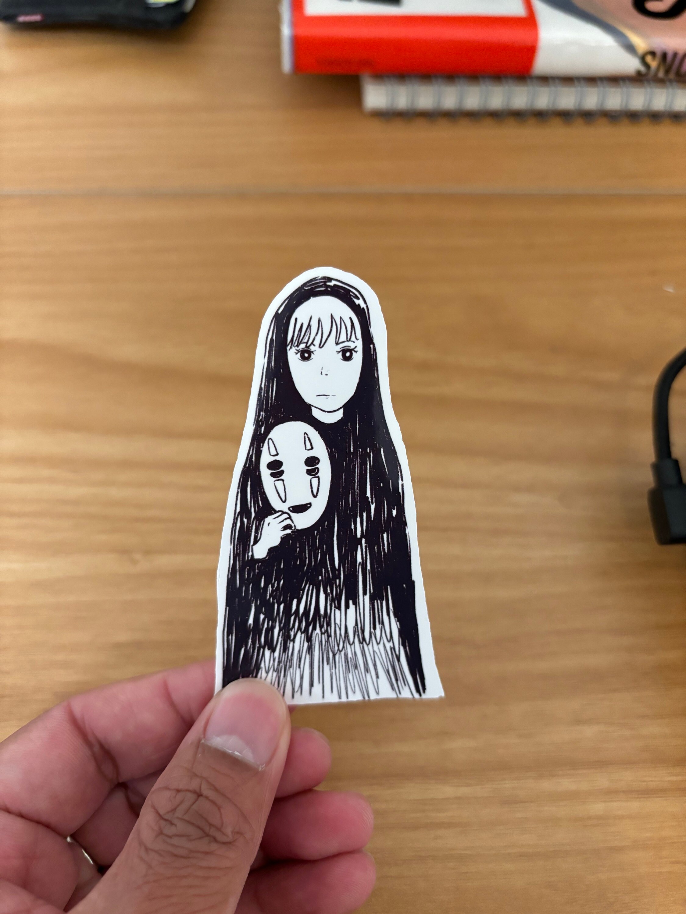 Anime Sticker Chihiro No Face Decal Waterproof - Etsy