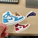Air Jordan 1 Sticker Pack Sneakers Michael Jordan Sneakers Chicago ...