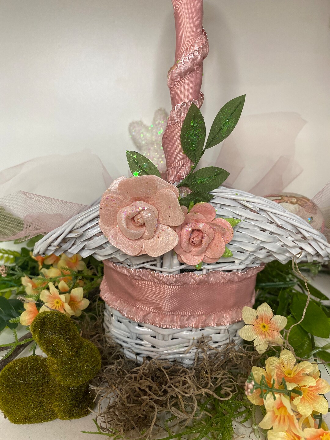 Decorative Easter Basket - Etsy